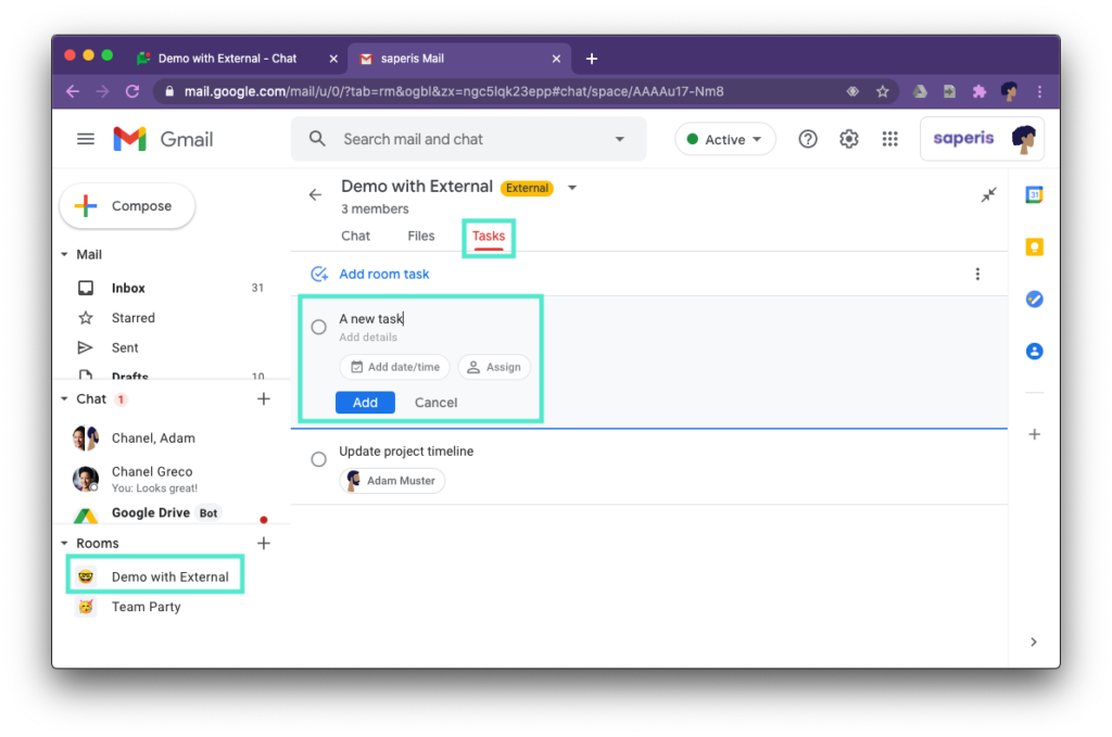 How to use Google Chat [Comprehensive Guide] » saperis