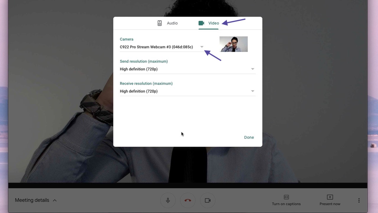 Google Meet - Camera not Working » saperis