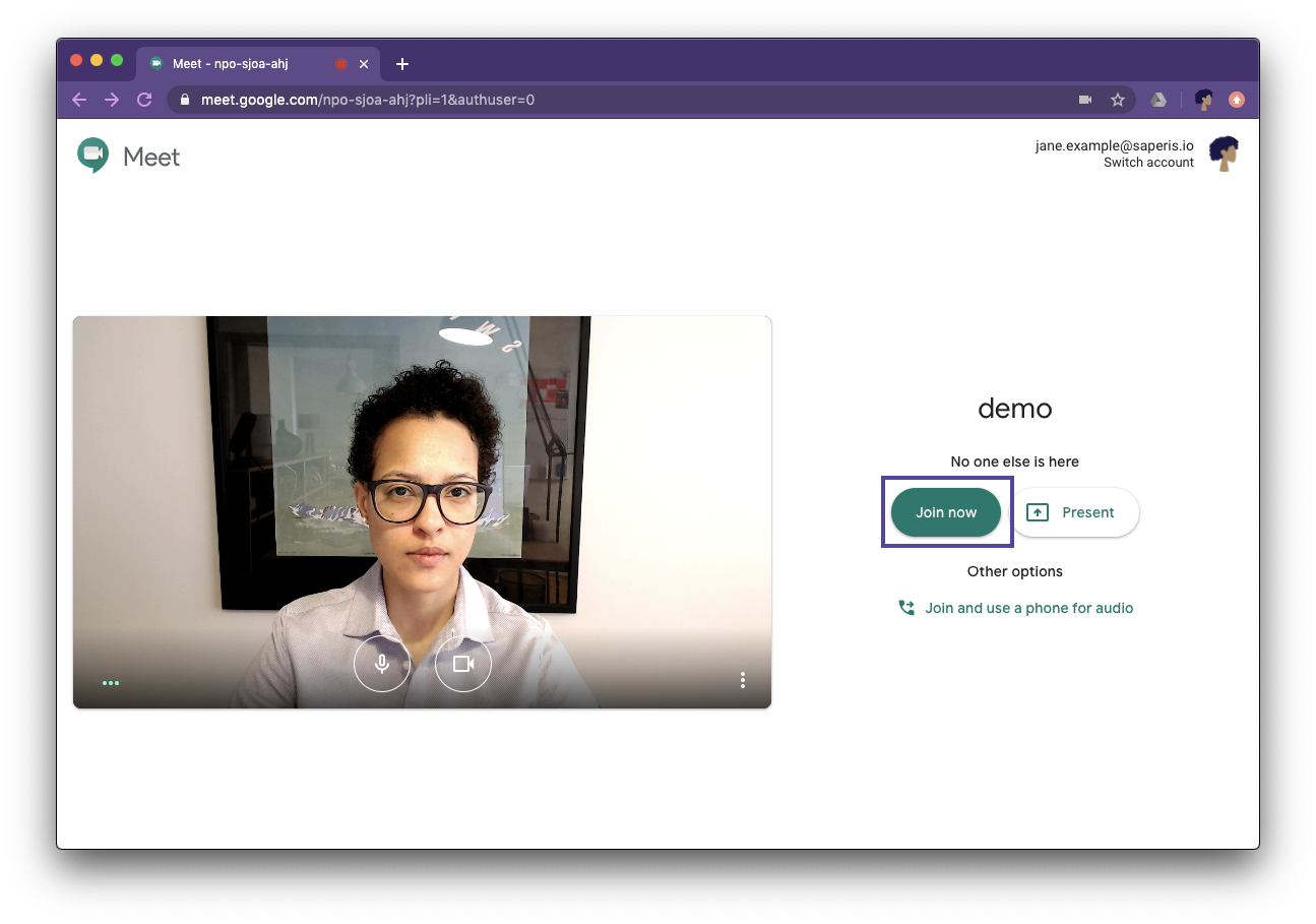 Google Meet Basics - Written & Video Tutorial » saperis