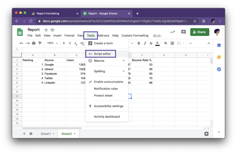 Google Apps Script Tutorial for Beginners » saperis